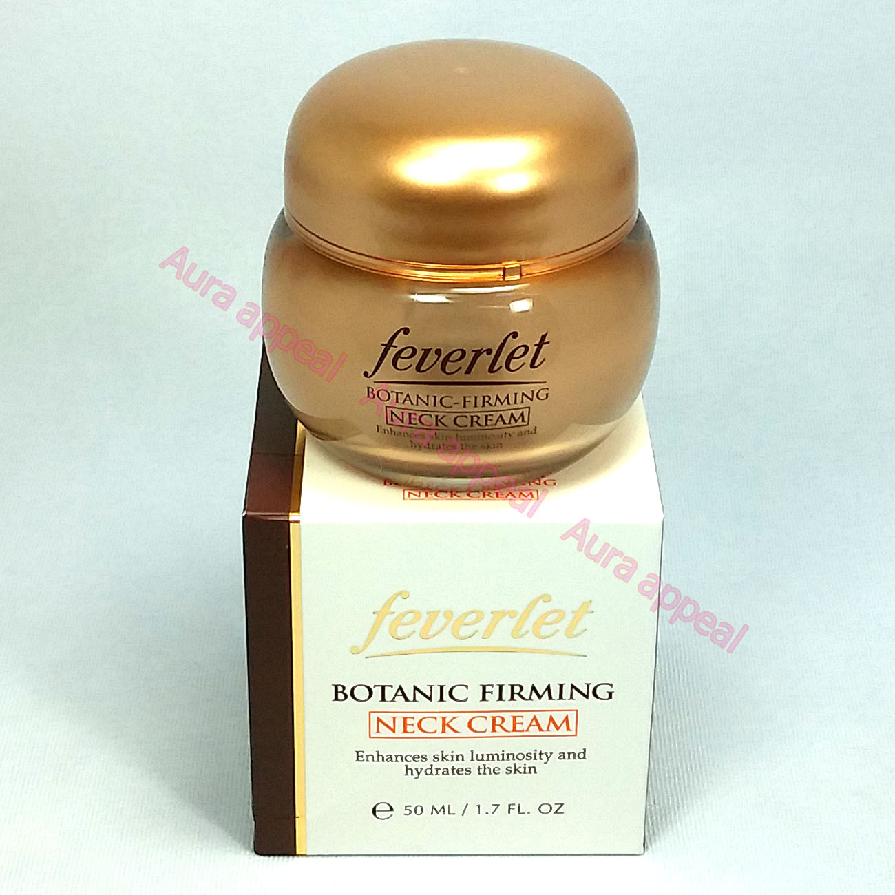 Feverlet Botanic Firming Neck Cream 50ml (with Tracking) Snail Wrinkle ...