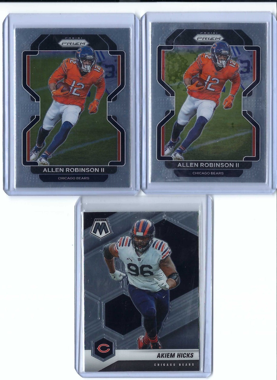 Chicago Bears Card Lot! Allen Robinson II (2), Akiem Hicks. 2021 Panini ...