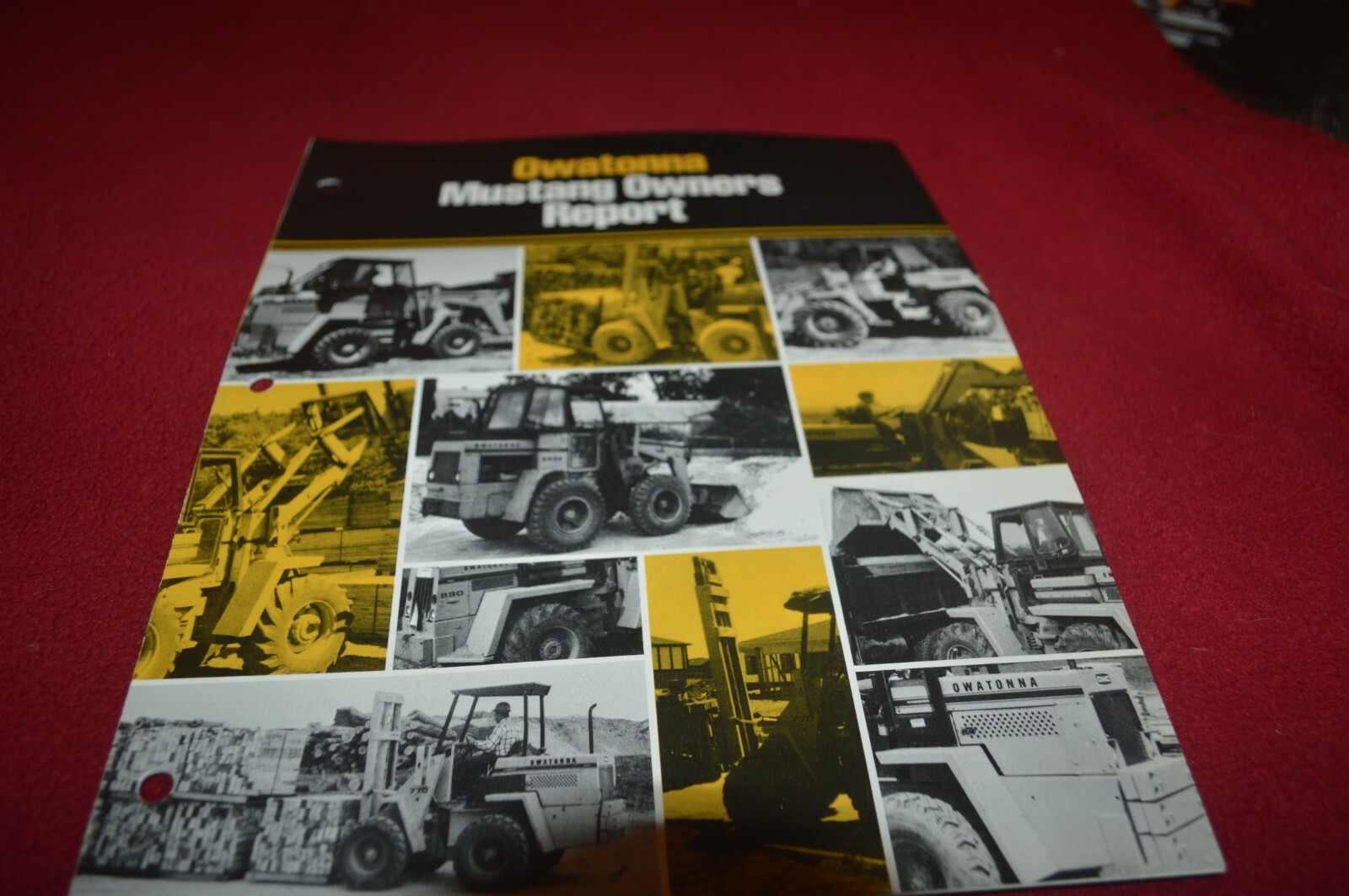Owatonna Mustang 770 880 Articulated Loader Dealer's Brochure AMIL15 | eBay