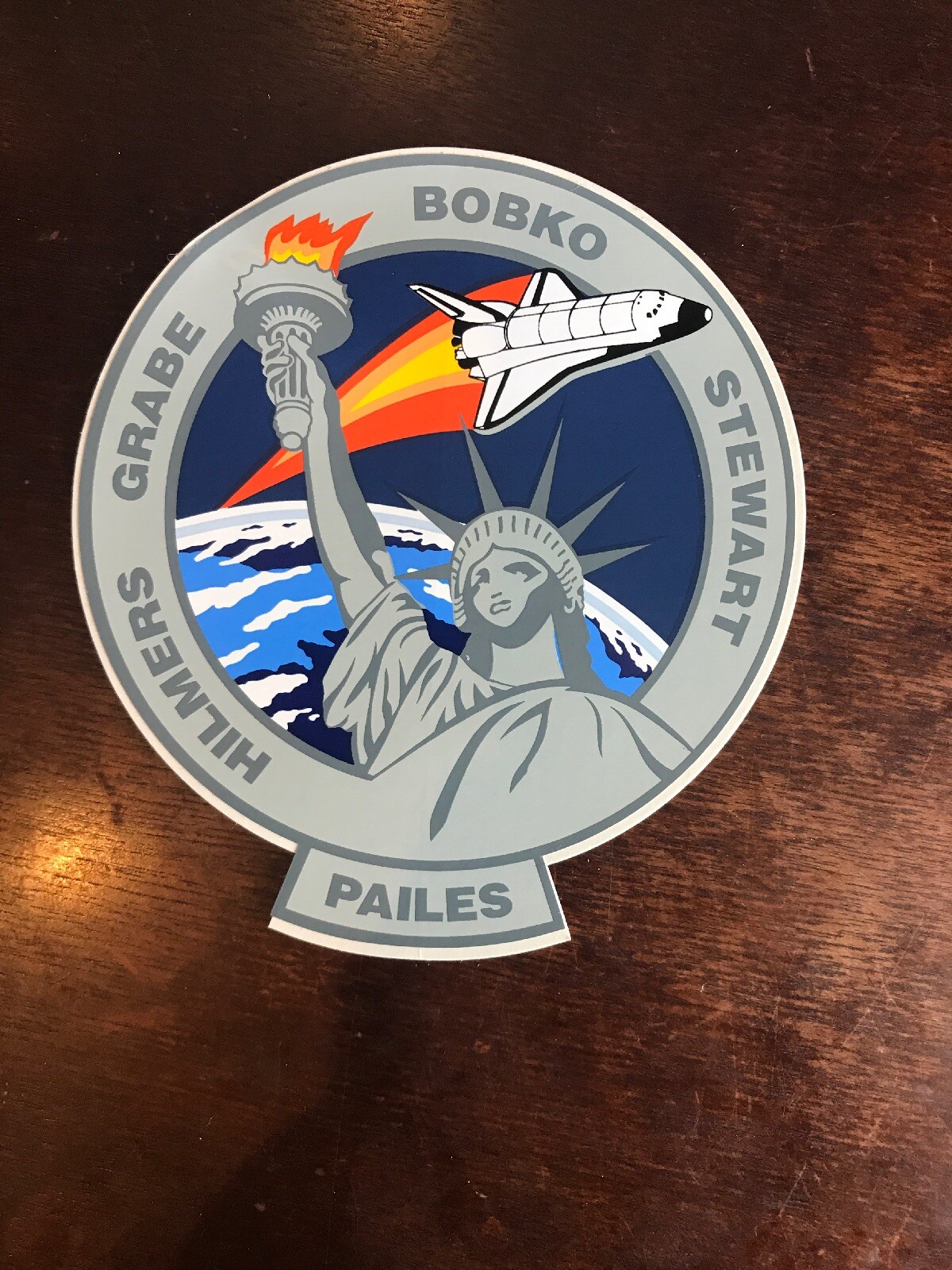 Shuttle Atlantis STS-51J Mission Patch Sticker | eBay