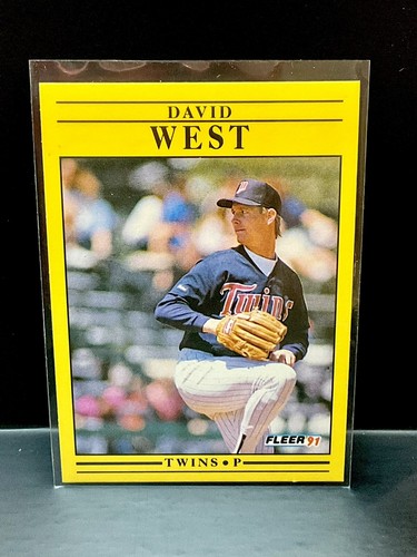 1991 Fleer David West #627 - Minnesota Twins | eBay