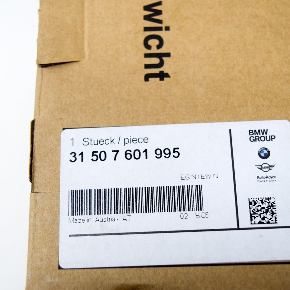 NEW BMW 3 F30 XDRIVE FRONT DIFF SUPPORT BRACKET 31507601995 7601995 ...