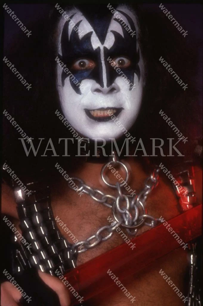 Gene Simmons Kiss Face