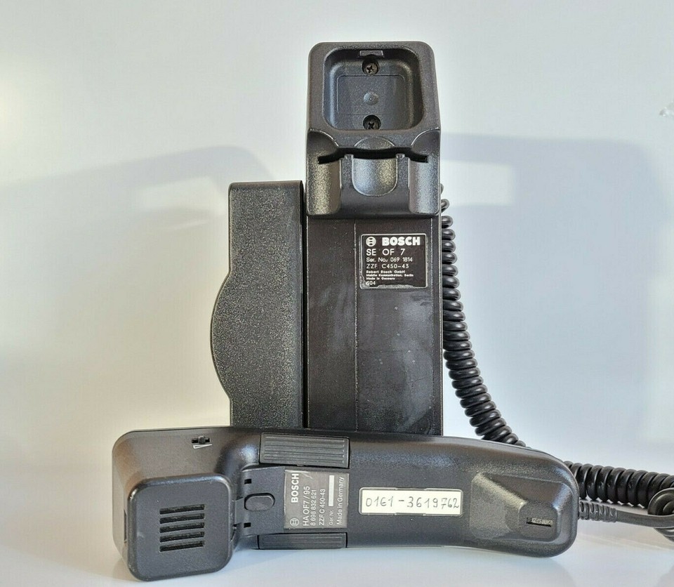 BOSCH CARTEL OF 7 - MOBILE PHONE BRICK CELL VINTAGE RETRO RARE MOVIE ...