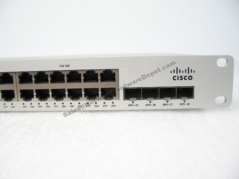 Cisco Meraki MS225-24P-HW GbE 24-Port PoE+ Switch **UNCLAIMED** | eBay