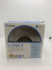 Liteline Ra4-12rg-90wh Luna 4 Regressed Gimbal Recessed Light White for ...