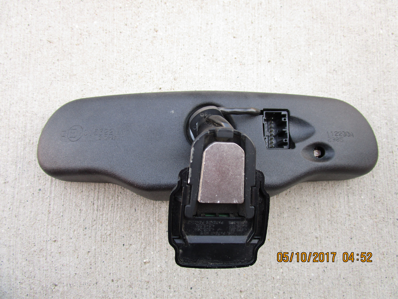 03 - 06 CHEVY SILVERADO GMC SIERRA REAR VIEW MIRROR COMPASS TEMPERATURE ...
