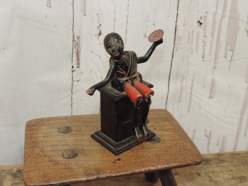 19th Century Japanese Wooden Automaton Kobe Toy Unusual Model Perry ...