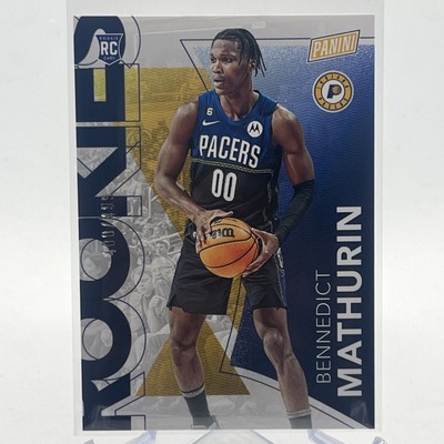 2023 Panini National Silver Pick Benedict Mathurin /499 Indiana Pacers ...