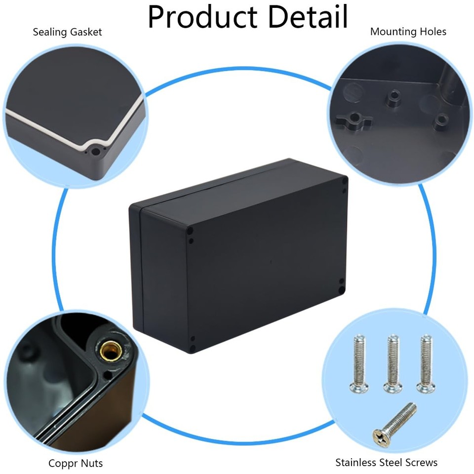 Junction Box, Electrical Project Case Power Junction Box, Project Box ...