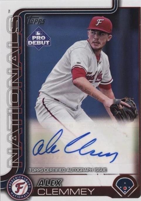 2025 Topps Pro Debut - Alex Clemmey #PD-14 Autographs (AU, RC) for sale ...