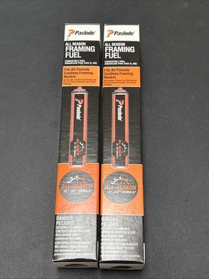 LOT OF 2 Paslode Spare Orange Framing Fuel Cell 816008 Cordless Nailers ...