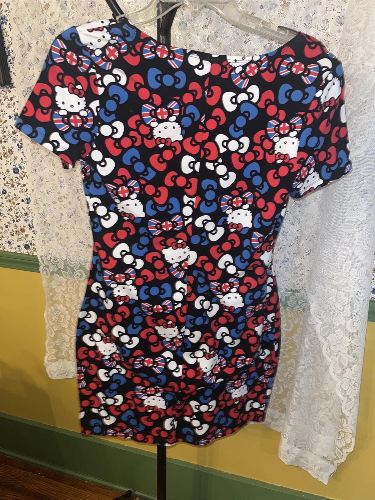 Hello Kitty by Sanrio England Woman bodycon Sun Dress… - Gem