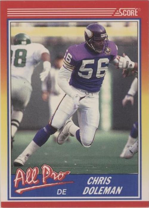 1990 Score Chris Doleman #575 for sale | eBay