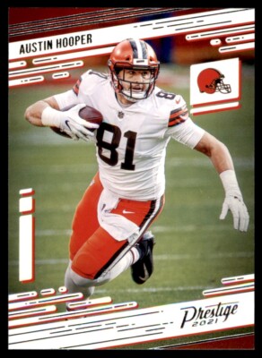 2021 Panini Prestige Austin Hopper Cleveland Browns #121 Base | eBay