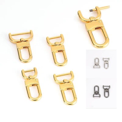 Metal Detachable Openable Buckles Screw Ring Clasp Handbag Purse Strap ...