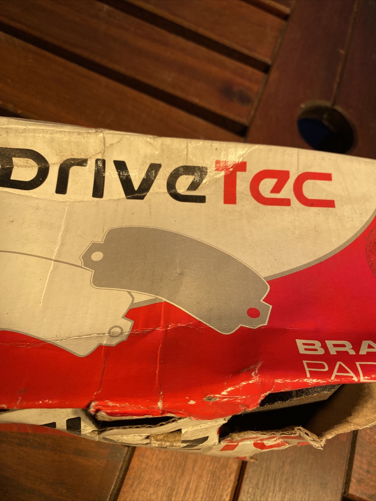 Front Drivetec Brake Pads Full Axle Braking Set For Land Rover, Volvo ...