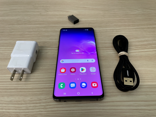 Samsung Galaxy S10 SM-G973F/DS 128 GB sbloccato in fabbrica - nero ...