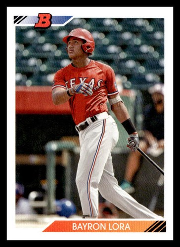 2020 Bowman Heritage Bayron Lora BHP-52 Texas Rangers | eBay
