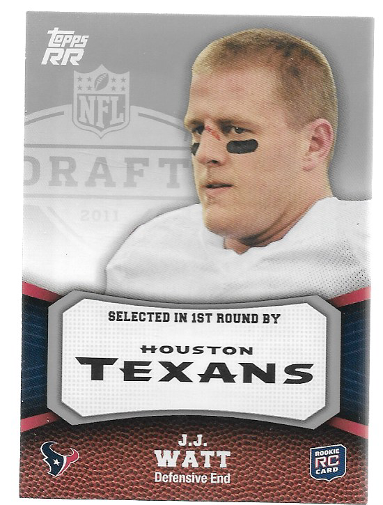 J.J. JJ Watt 2011 Topps Rising Rookie Rookie Card #146 | eBay