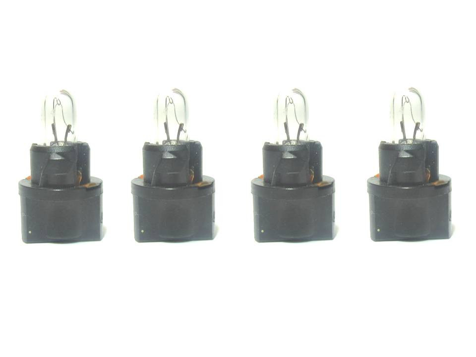 Lot of 4 Toshiba V-2 Black T5 Socket TSD 74 bulb Lamp Genuine OEM ...