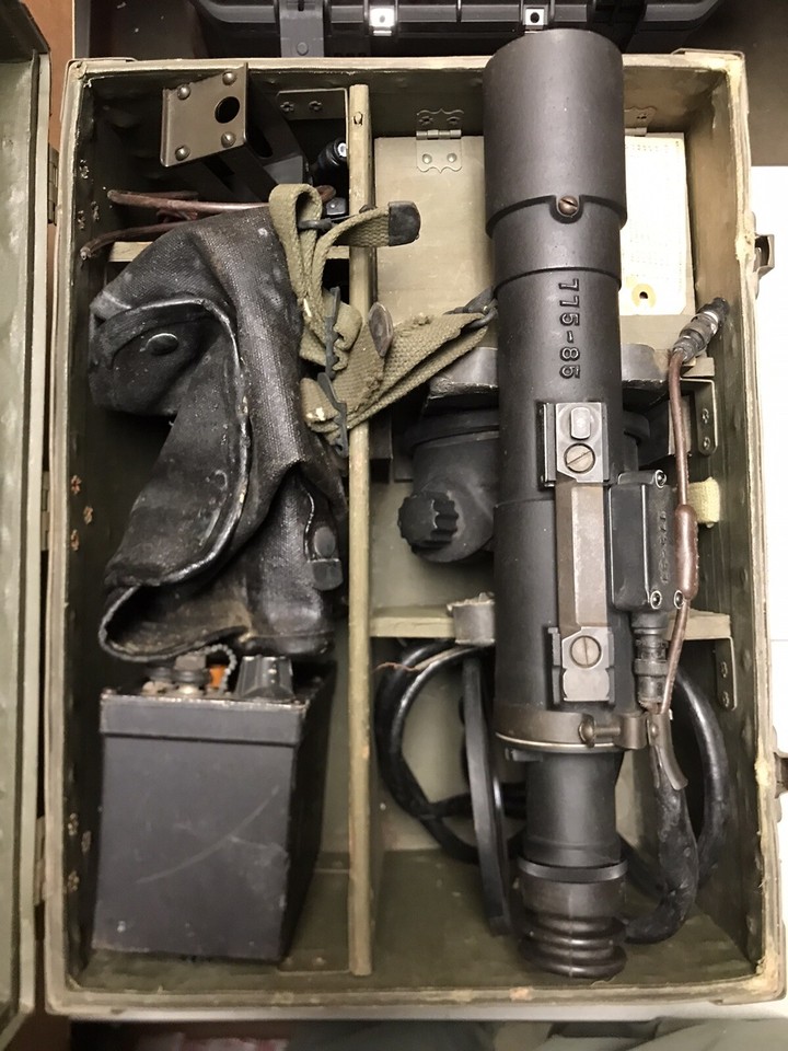 US Army 1951 Infrared Sniper Scope M1 Carbine 20,000 Volt Korean War ...