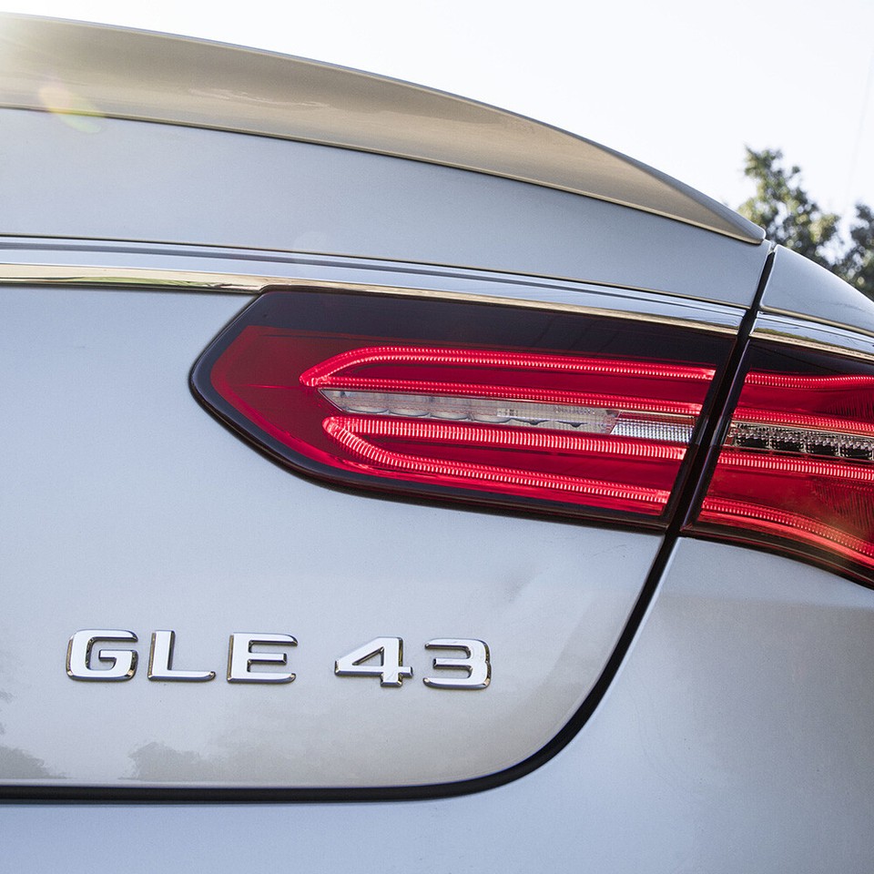 17-21 Mercedes GLE 43 Letter Emblem Liftgate Logo Badge AMG Sport OEM ...
