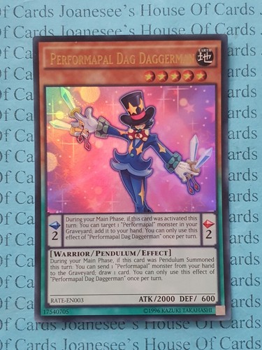 Performapal Dag Daggerman RATE-EN003 Ultra Rare Yu-Gi-Oh Card (U) New ...