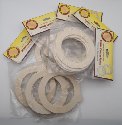 Wide Mouth Jar Rubbers With Tab 24 Viceroy Canning Seals Replacement ...