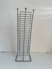 Vintage CD Rack / Shelf - Holds 25 CDs Metal Wire Freestanding Storage ...