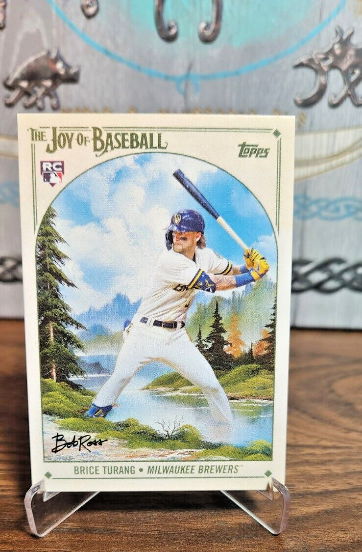 2023 Topps X Bob Ross The Joy of Baseball - #60 Brice Turang (RC) for ...