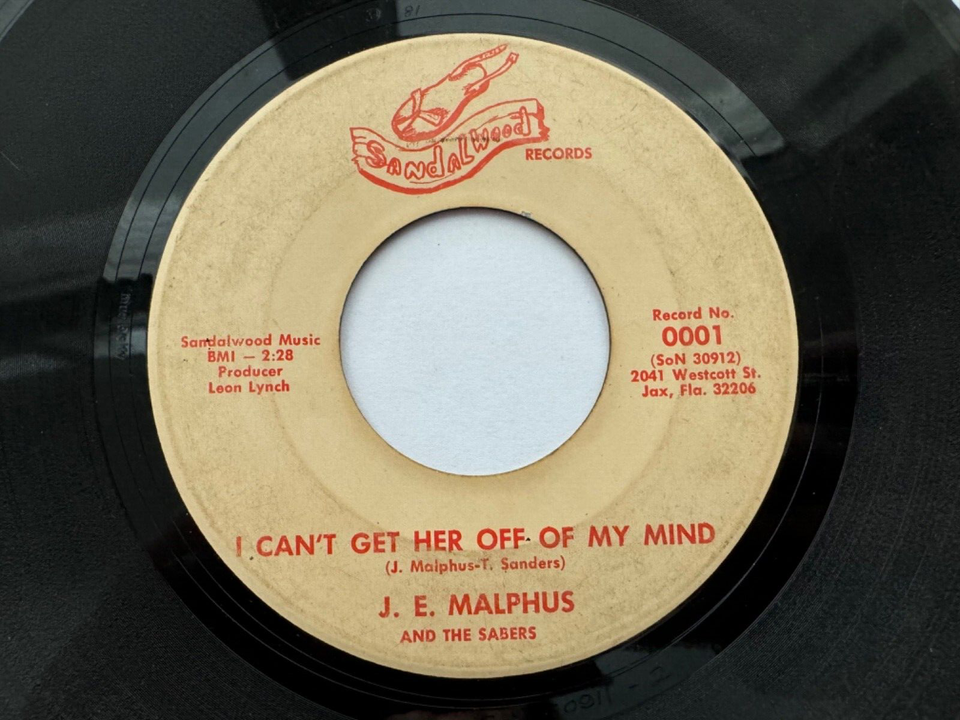 RARE Rockabilly 45 - J.E. Malphus "My Unpredictable You" -Sandalwood ...