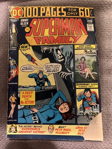 SUPERMAN FAMILY #167 100 Page Spectacular (DC Comics 1974) Low grade | eBay