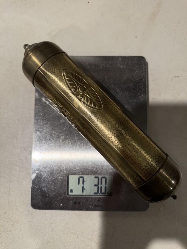 Set of 2 antique/vintage grandfather clock weight shells | eBay