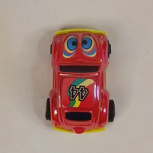 Volkswagon VW Beetle Pull-Back Plastic Toy (Tested) Pink #44 Vintage | eBay