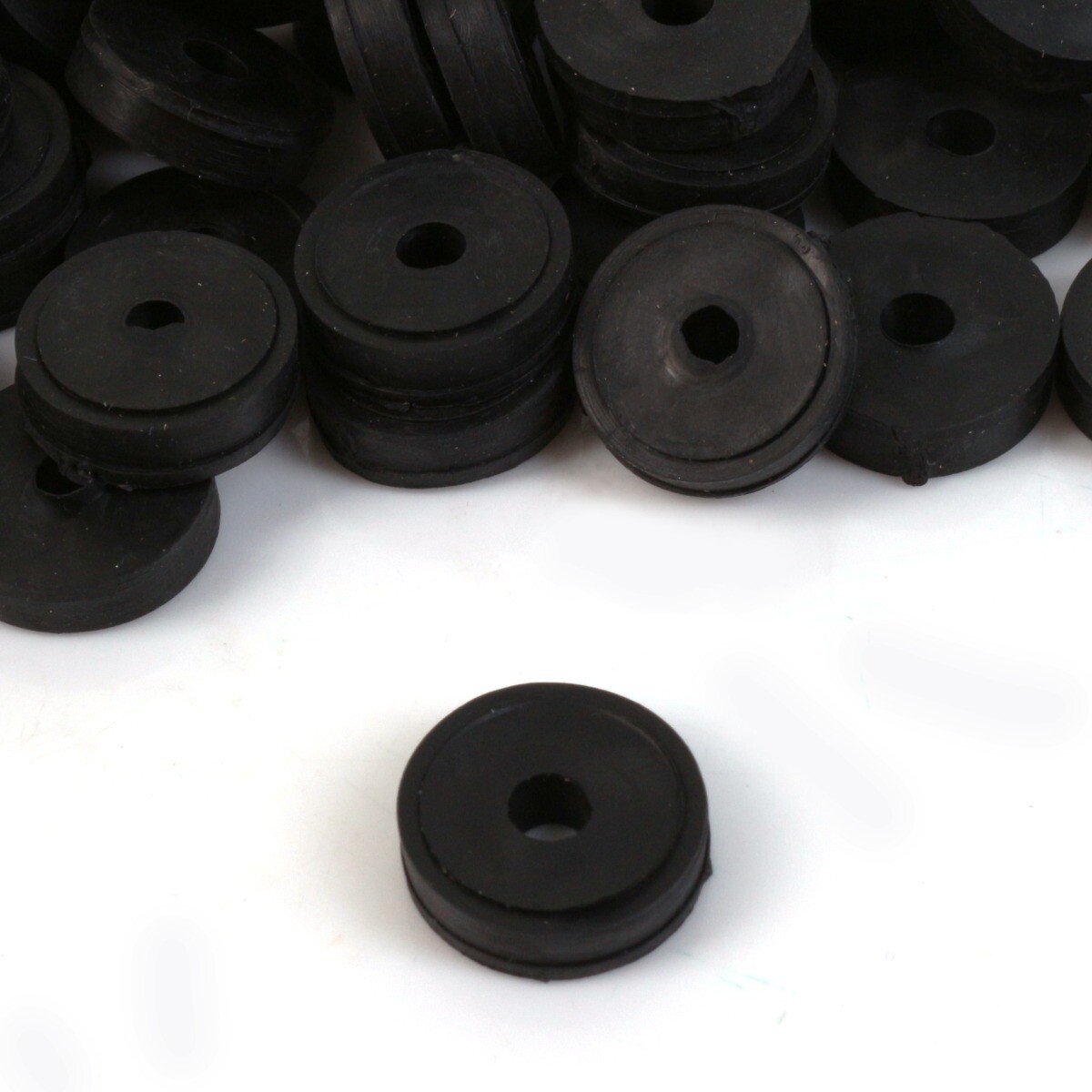 BLACK RUBBER WASHERS 100x Tap Small 1/2" Pipe Fitting Leak Repair Ring ...