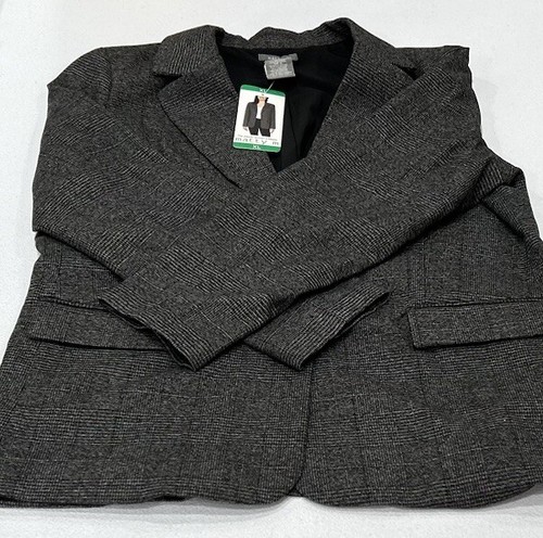 Matty M Women's The Classic Blazer, Charcoal, Size XL 191804231186| eBay