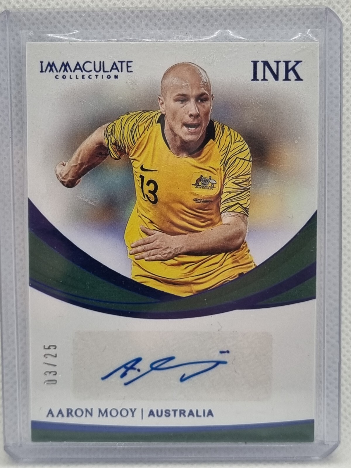 Aaron Mooy Australia Brighton 2018-19 Panini Immaculate Ink Autograph 3 ...