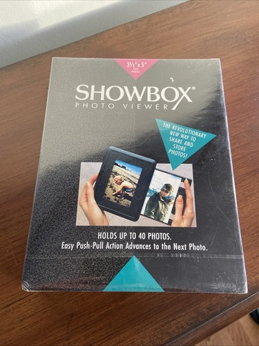 Burnes Showbox Photo Viewer ~ Holds Up To 40 Photos 3.5”x 5” Size ~ New ...