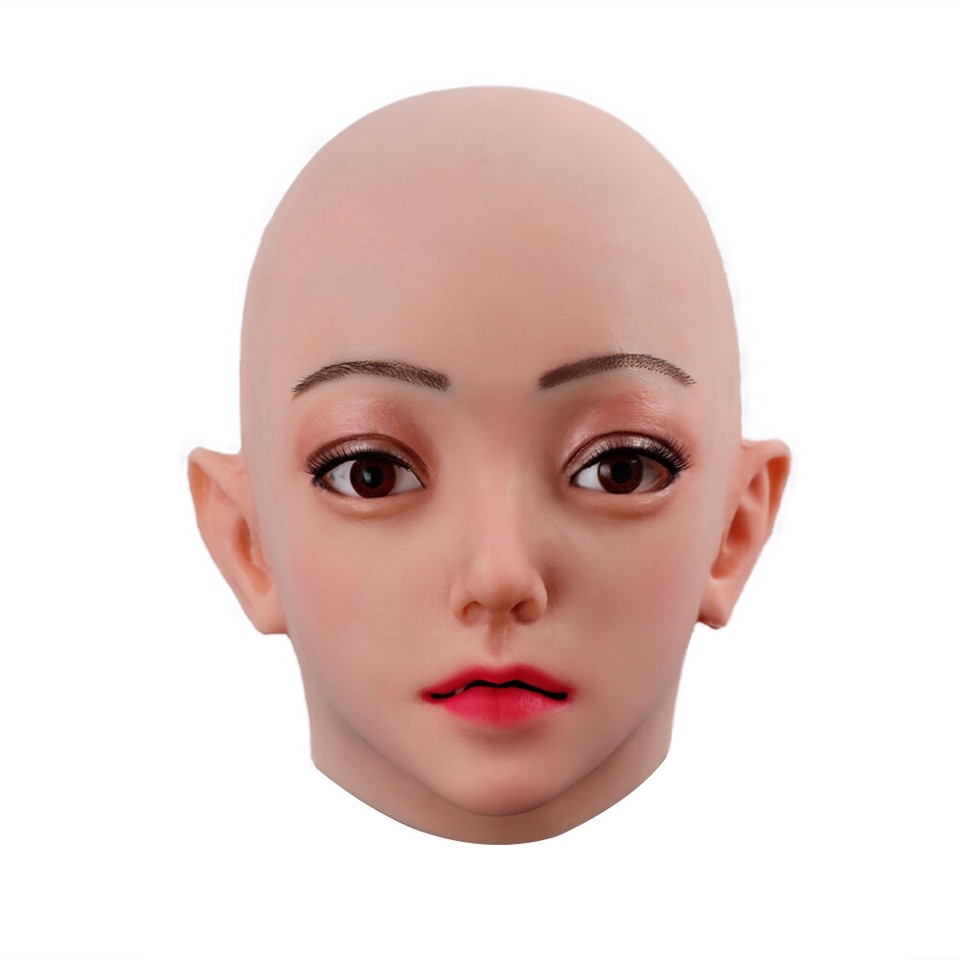 IMI Crossdressing Realistic Female Mask Headwear Masks for Cosplay Drag ...
