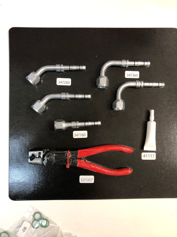 Hose Kit E-Z Clip Refrigerant Hose Kit Universal A/C hose Kit | Easy ...