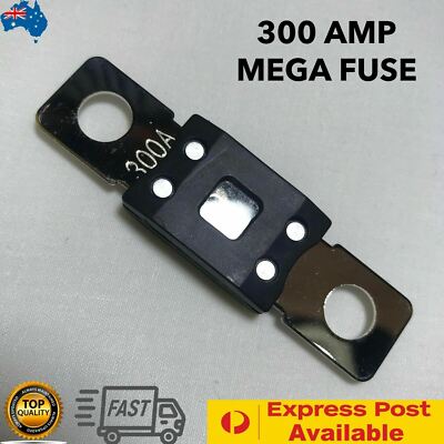 300 AMP Mega Fuse Heavy Duty Dual Battery Mining System High Current ...