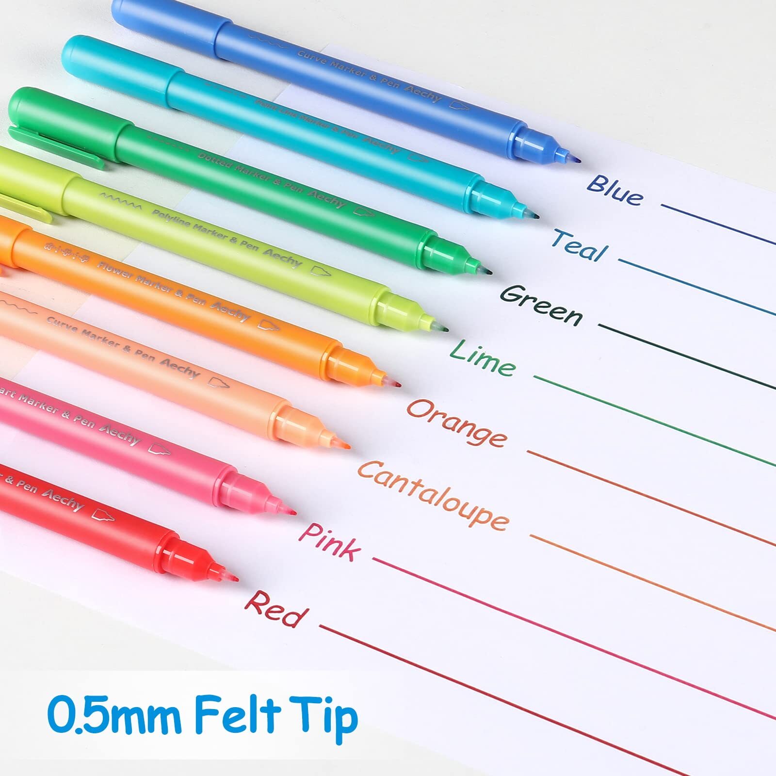 Dual Tips Curve Marker Pens - 8 Colors - Make Offer! | eBay