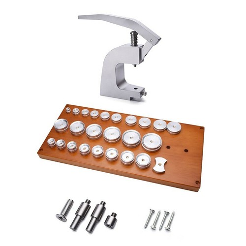 5500-A Watch Press Tools Kit,25 Pcs Normal Tapered Universal TableTop ...