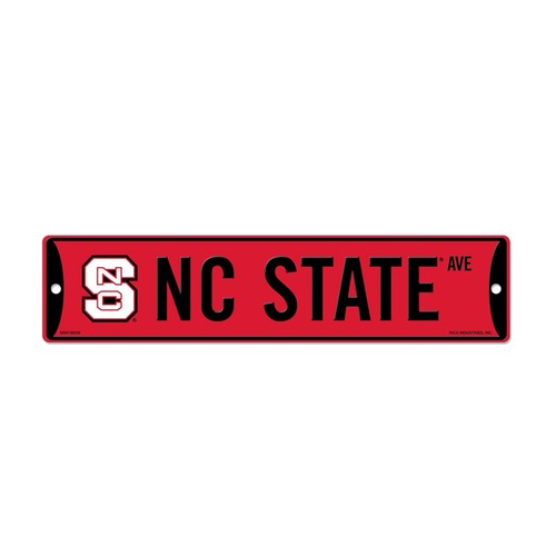 North Carolina State Wolfpack NC State Wolfpack 4" x 17" Street Sign ...