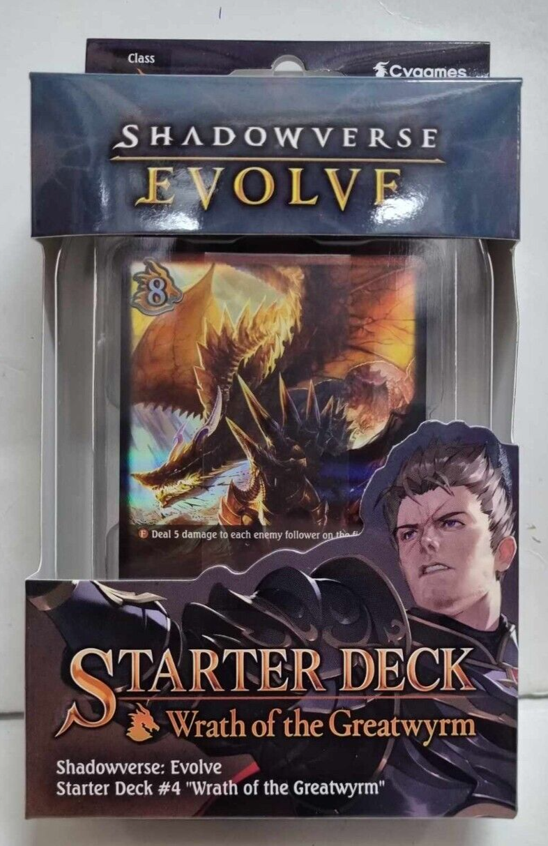 English Shadowverse Evolve Starter Deck Wrath of the Greatwyrm Deck 4 SVEE-SD04 | eBay