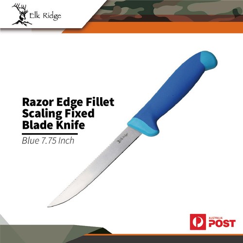 Elk Ridge Hunting Deboning Knife 7.75" Razor Edge Fillet & Scaling Er ...