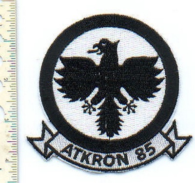 Military Patch US Navy VA-85 ATKRON A-6 Squadron 70sNOS | eBay