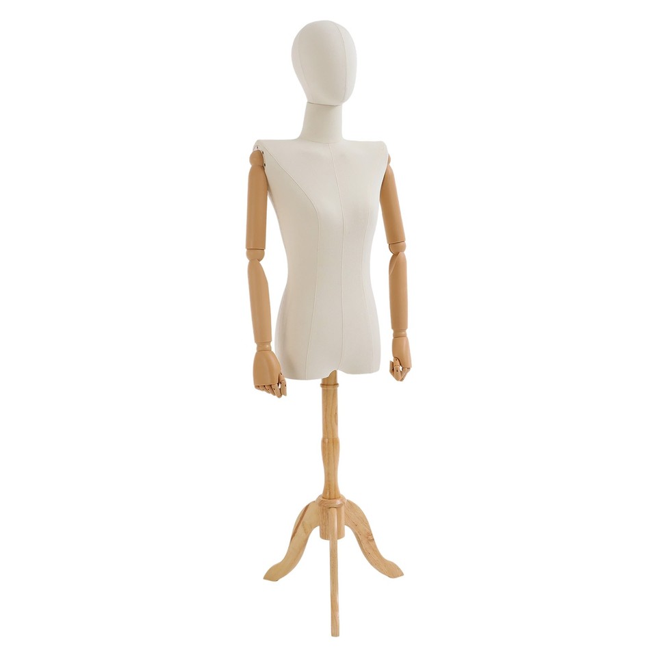 Female Mannequin, Clothing Display Model Body Stand with Head, Female ...