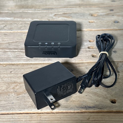 Adtran SDX611 1287933F1 GPON ONT Optical Terminal Black / Power ...